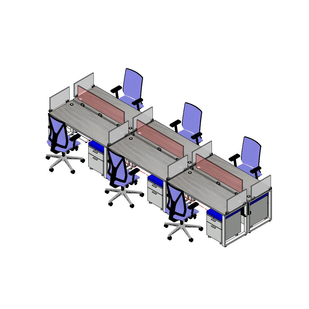 Don't buy used cubicles! - 5 x 2 Modern Cubicles for Less