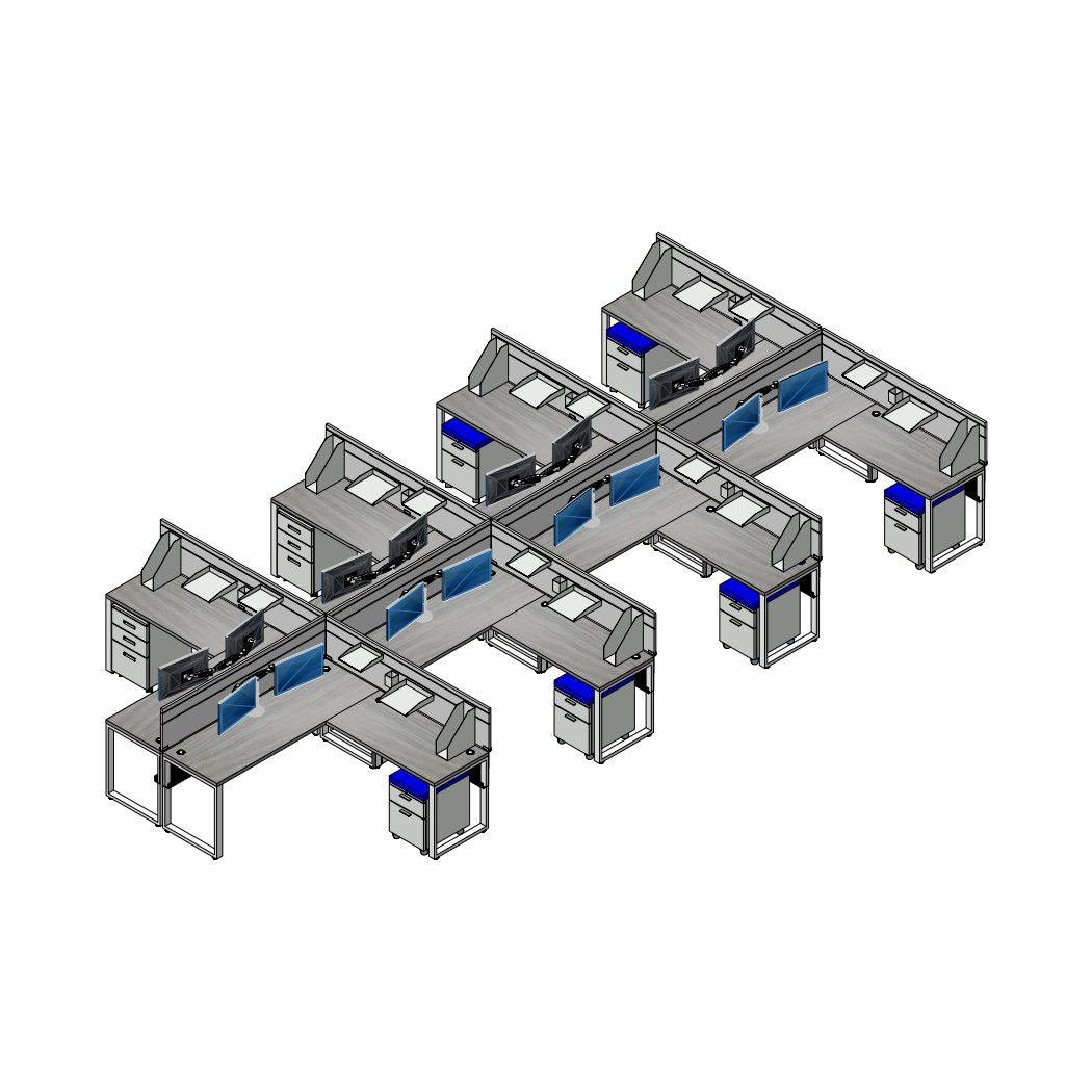 Don't buy used cubicles! - 6 x 6 Open Space Cubicles for Less